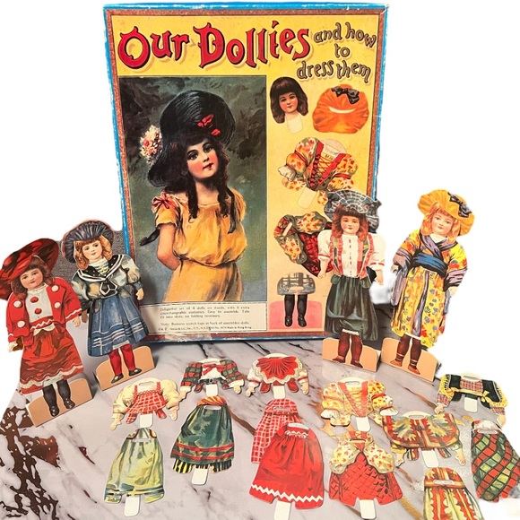 Other | Our Dollies And How To Dress Them Paper Dolls | Poshmark